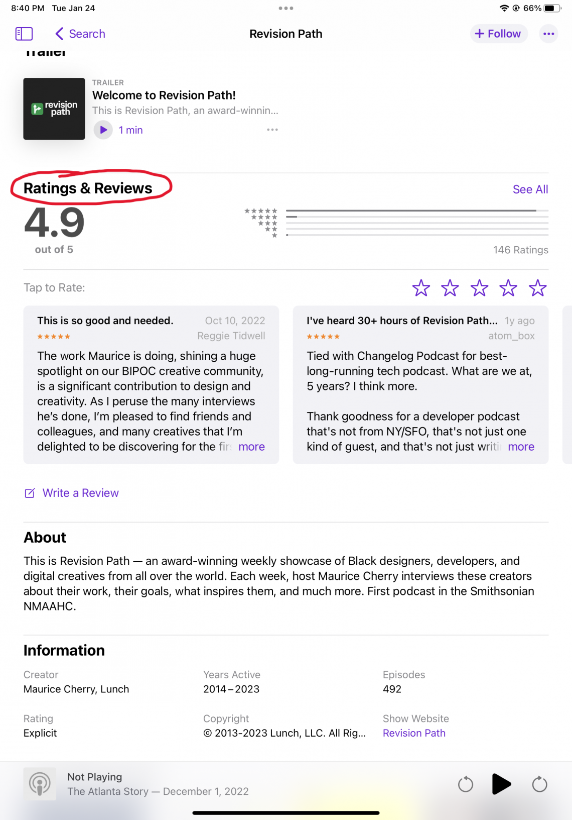 How to Leave a Podcast Review - Revision Path