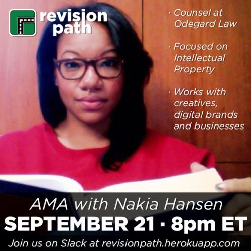 Revision Path AMA Chat with Nakia Hansen on September 21 @ 8pm ET ...